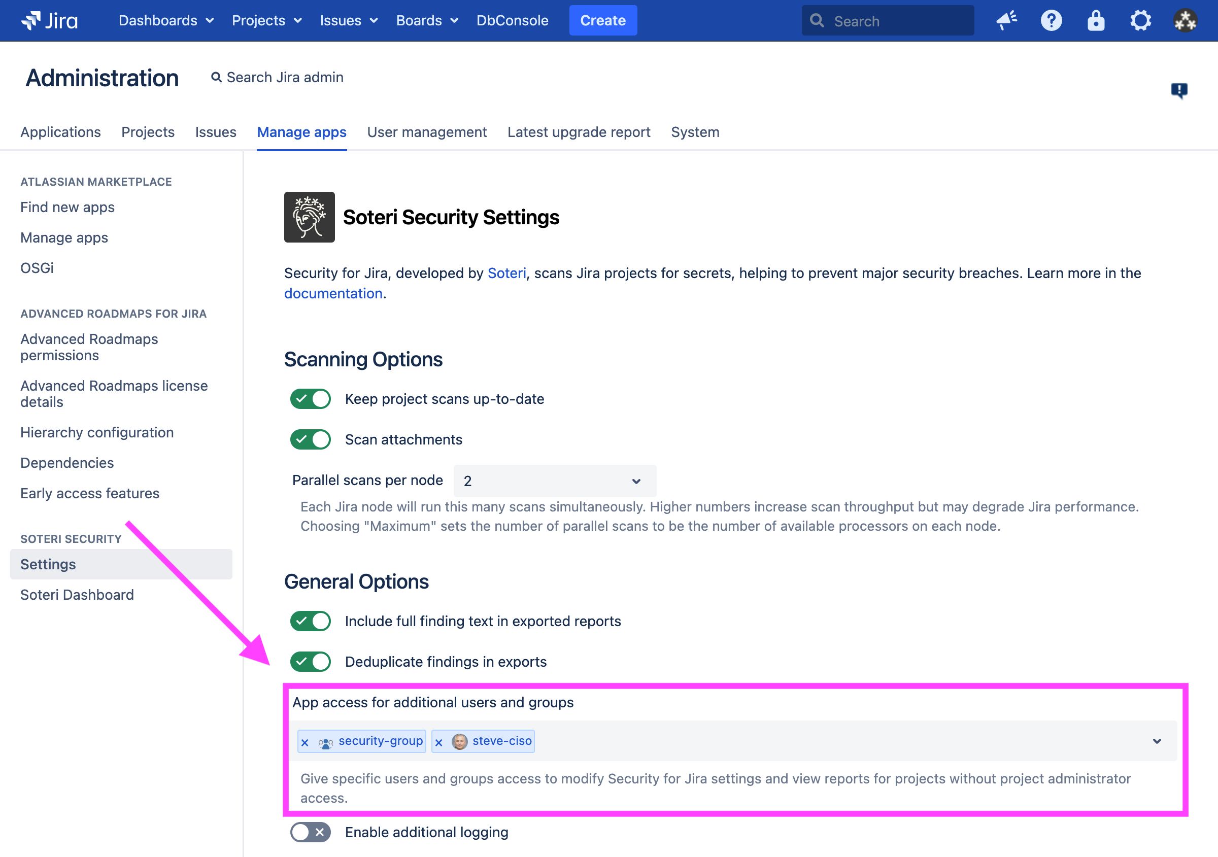 Granting Access to Additional Users and Groups